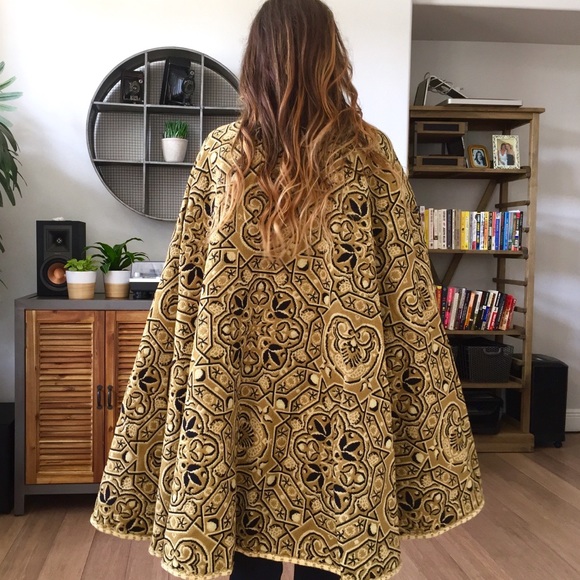 Vintage | Jackets & Coats | Stunning Vtg 6s Reversible Cape | Poshmark